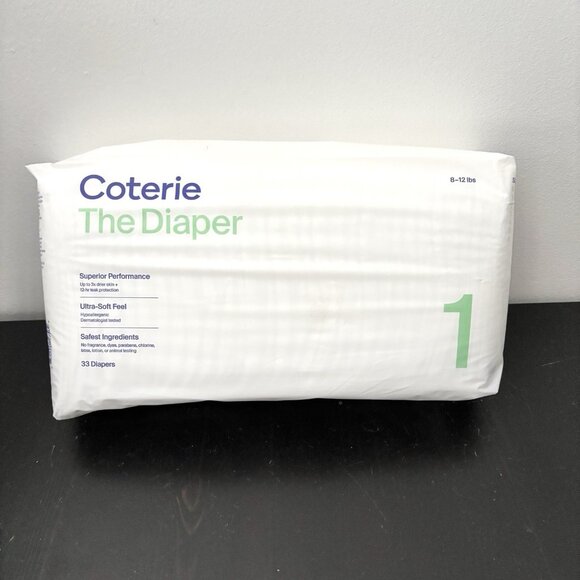 Coterie | Other | New Coterie The Diaper Baby Size 812 Lbs Count Of 33 ...
